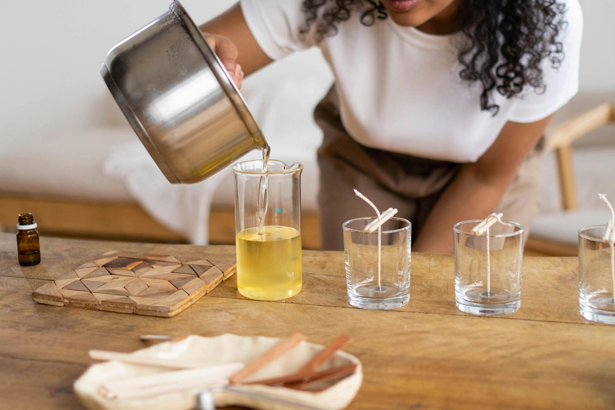 Candle Making Process | Nikura